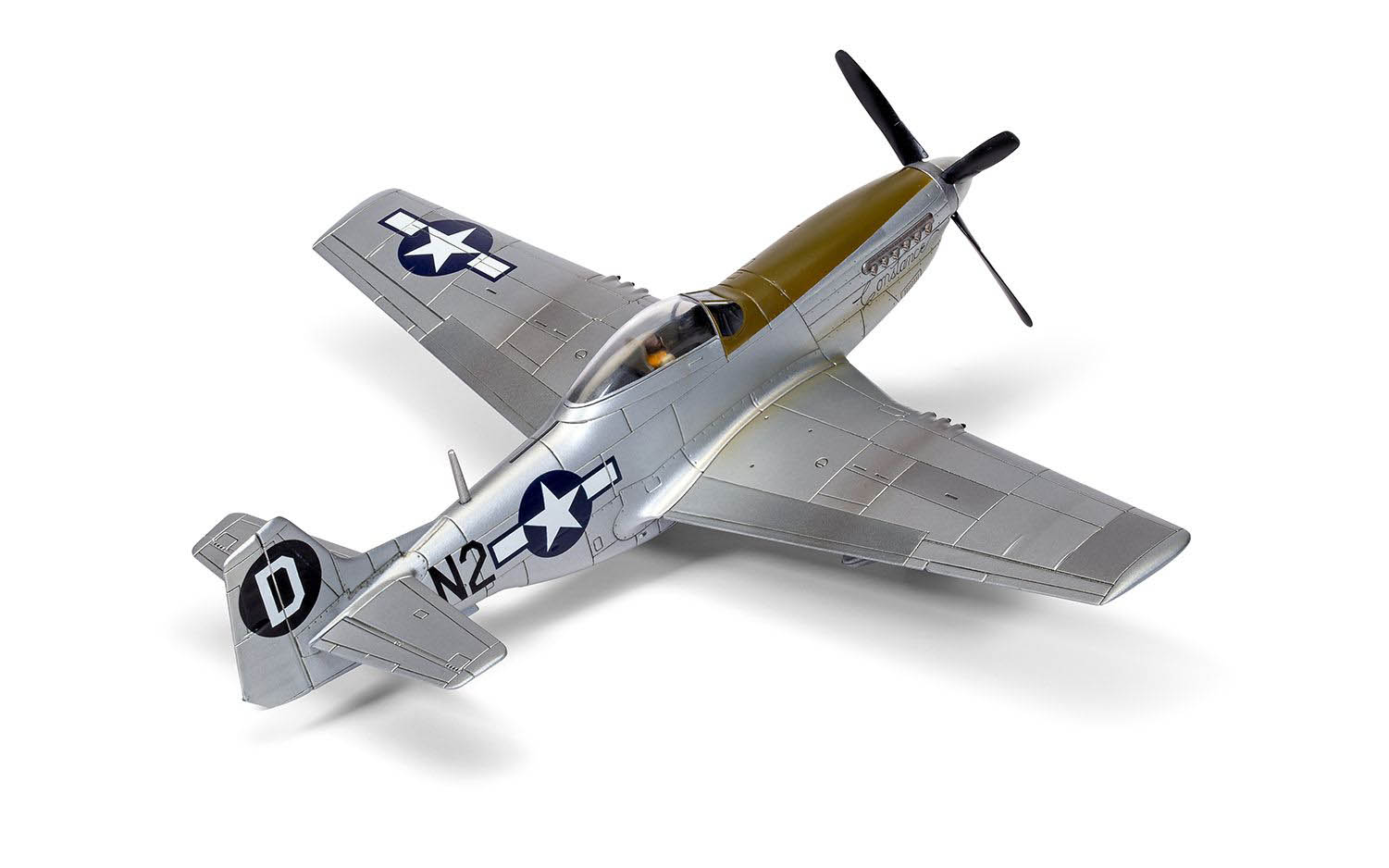 North American P-51D Mustang, Starter Set - Airfix A55013 | kingshobby.com