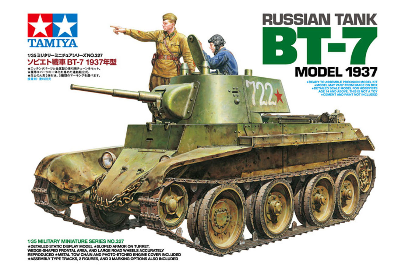 BT-7 Model 1937 - Tamiya 35327 | kingshobby.com