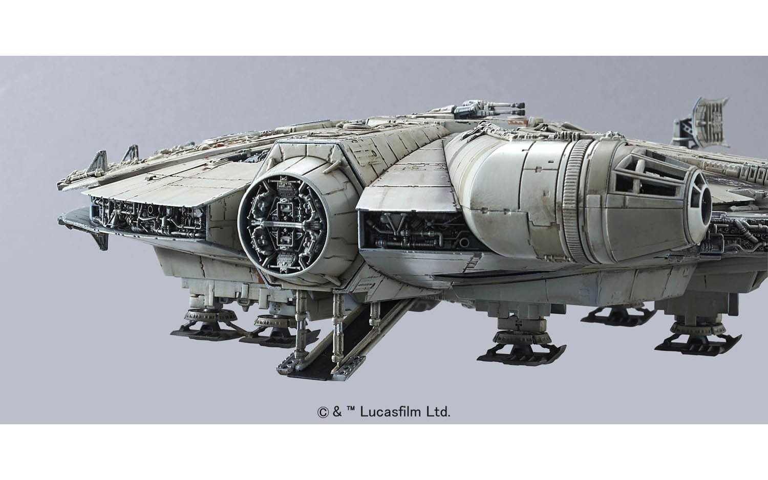Millennium Falcon, The Force Awakens, Star Wars - Bandai 202288 ...