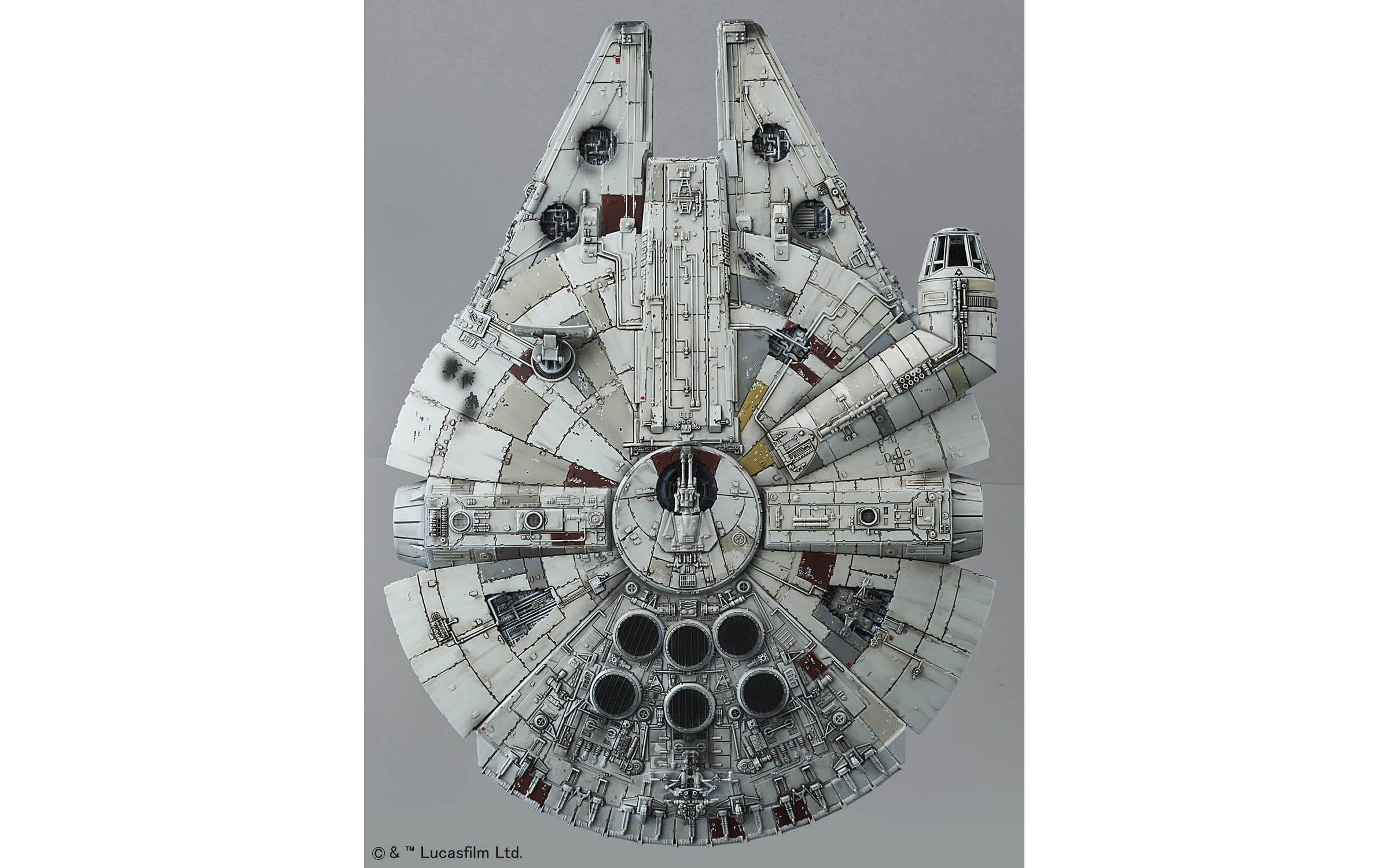 Millennium Falcon Force Awakens Version Star Wars - Bandai 2378864 ...