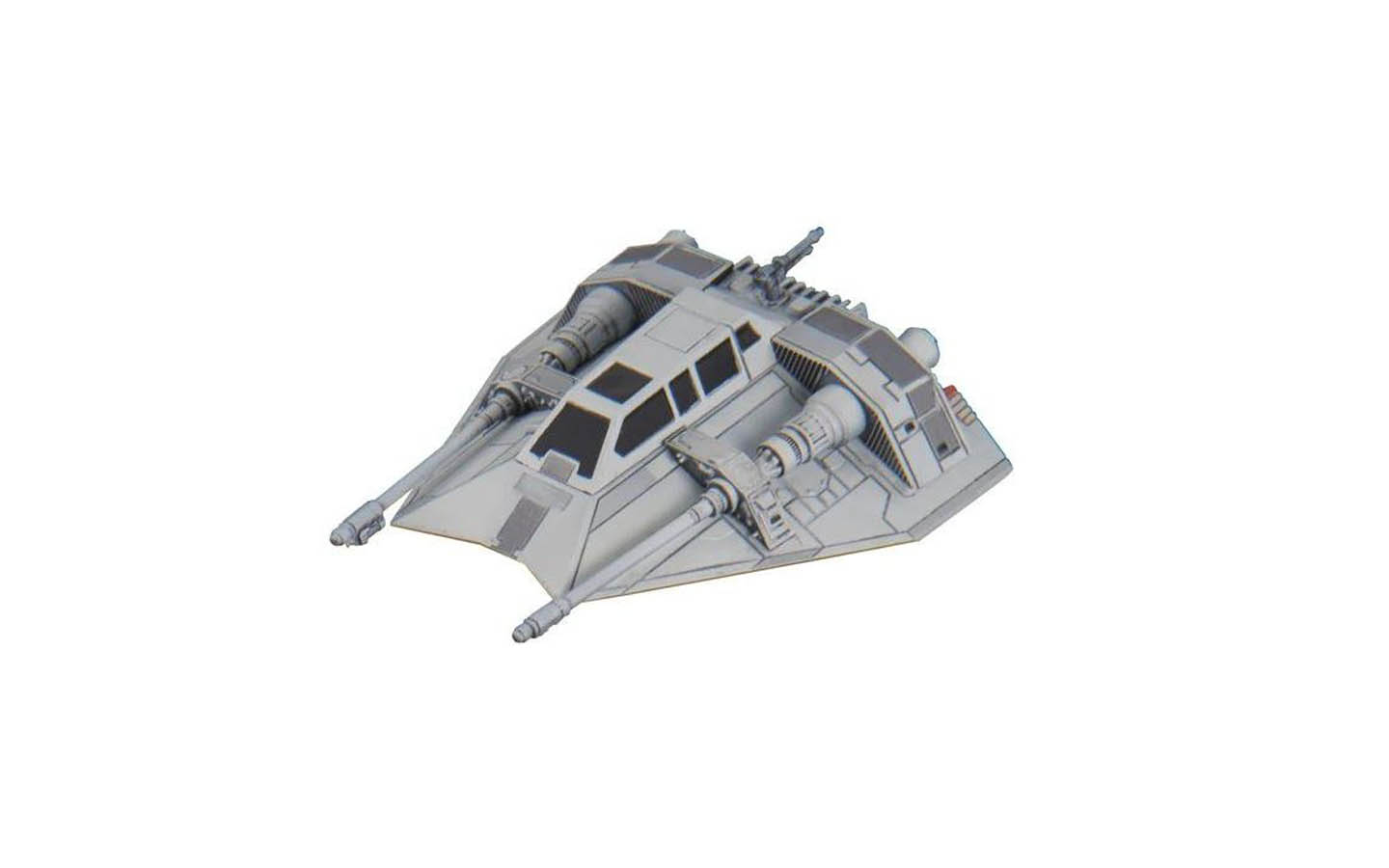 AT-ST & Snowspeeder, Vehicle Model 008, Star Wars - Bandai 2373723 ...