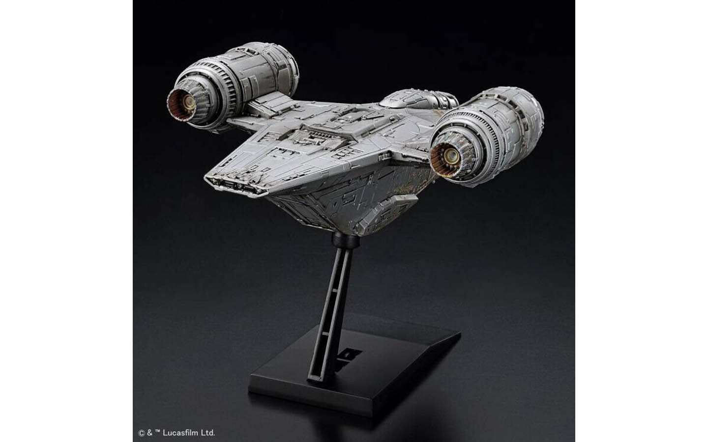 Razor Crest, Model Vehicle 018, Mandalorian, Star Wars - Bandai 2557091 ...