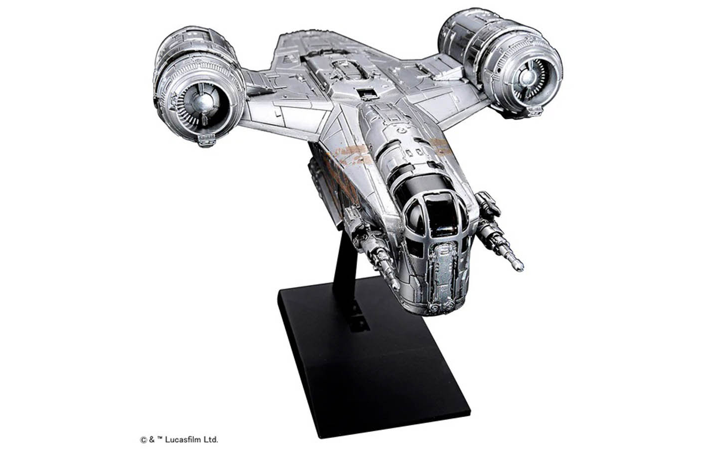 Razor Crest, Silver Coating Version, Mandalorian, Star Wars - Bandai ...