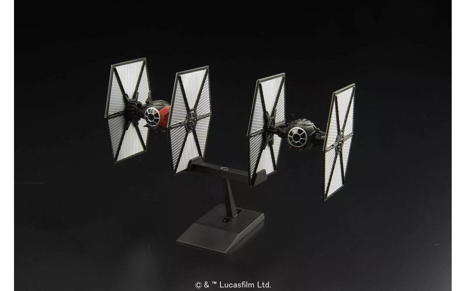 First Order Tie Fighter Set, Vehicle Model 004, Star Wars - Bandai ...