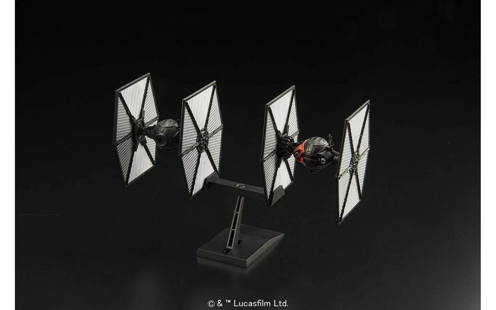 First Order Tie Fighter Set, Vehicle Model 004, Star Wars - Bandai ...