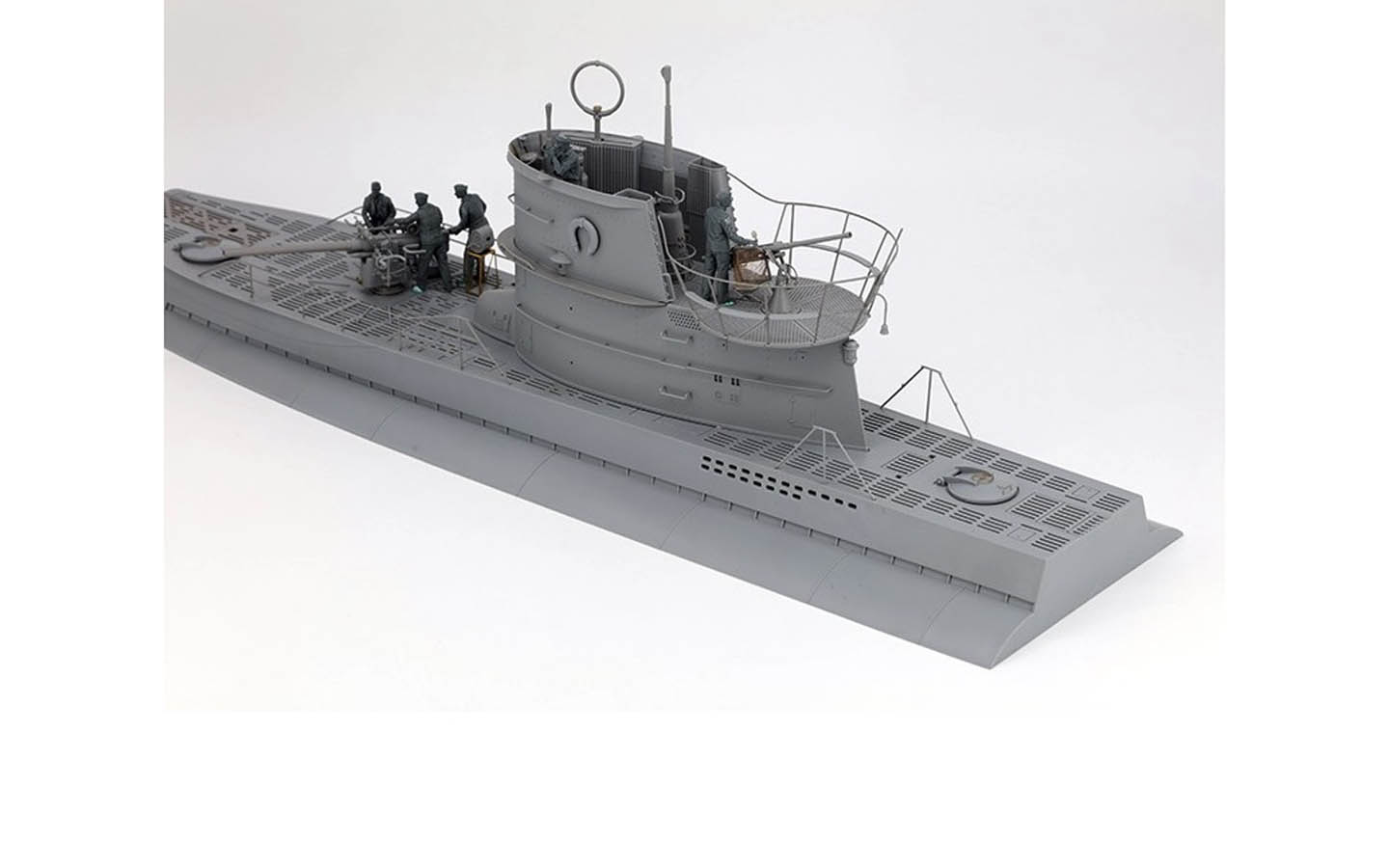 German Submariners & Commanders, In Action, 6 Resing Figures - Border ...
