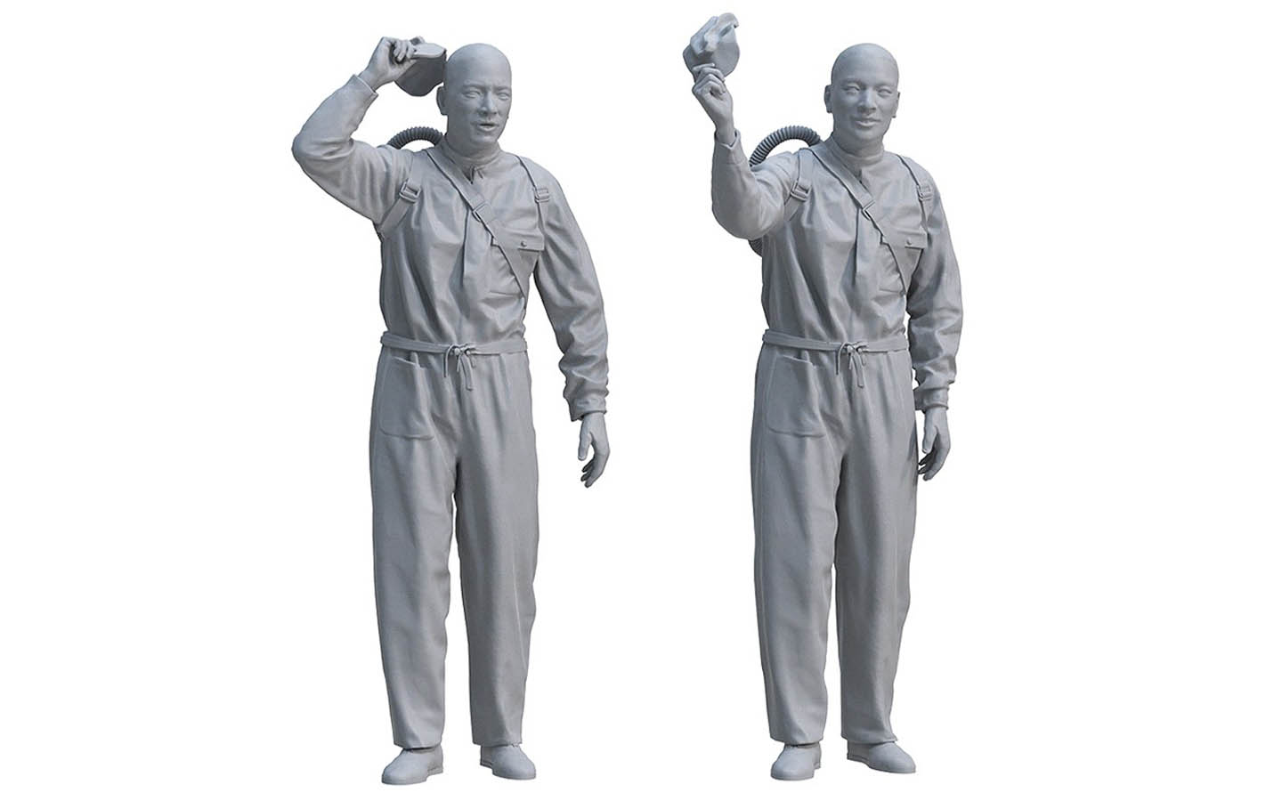 IJN Carrier Crew Pilots & Officers - Border BR006 | kingshobby.com