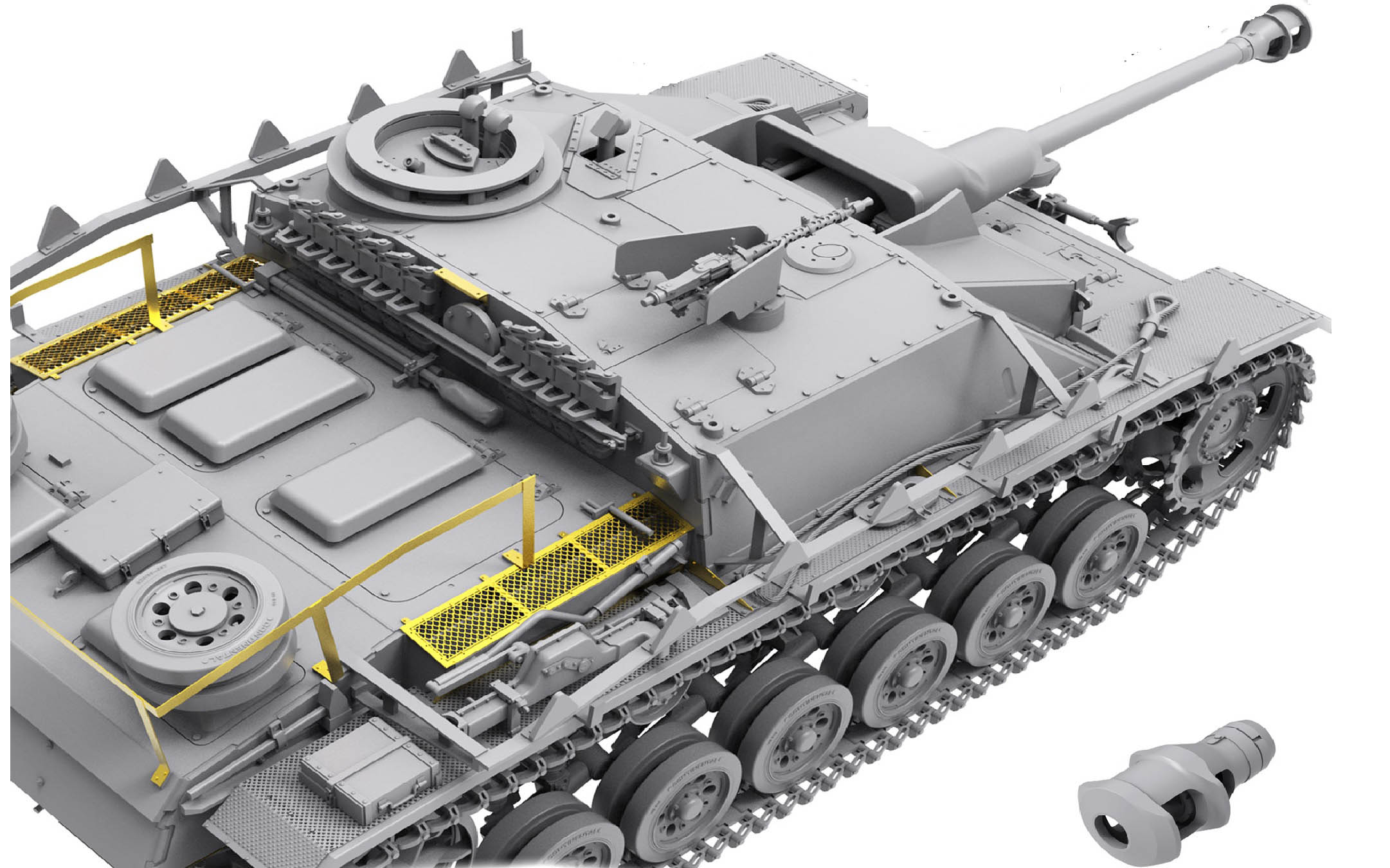 StuG III Ausf. G, Late Production with Full Interior - Border BT020 | kingshobby.com