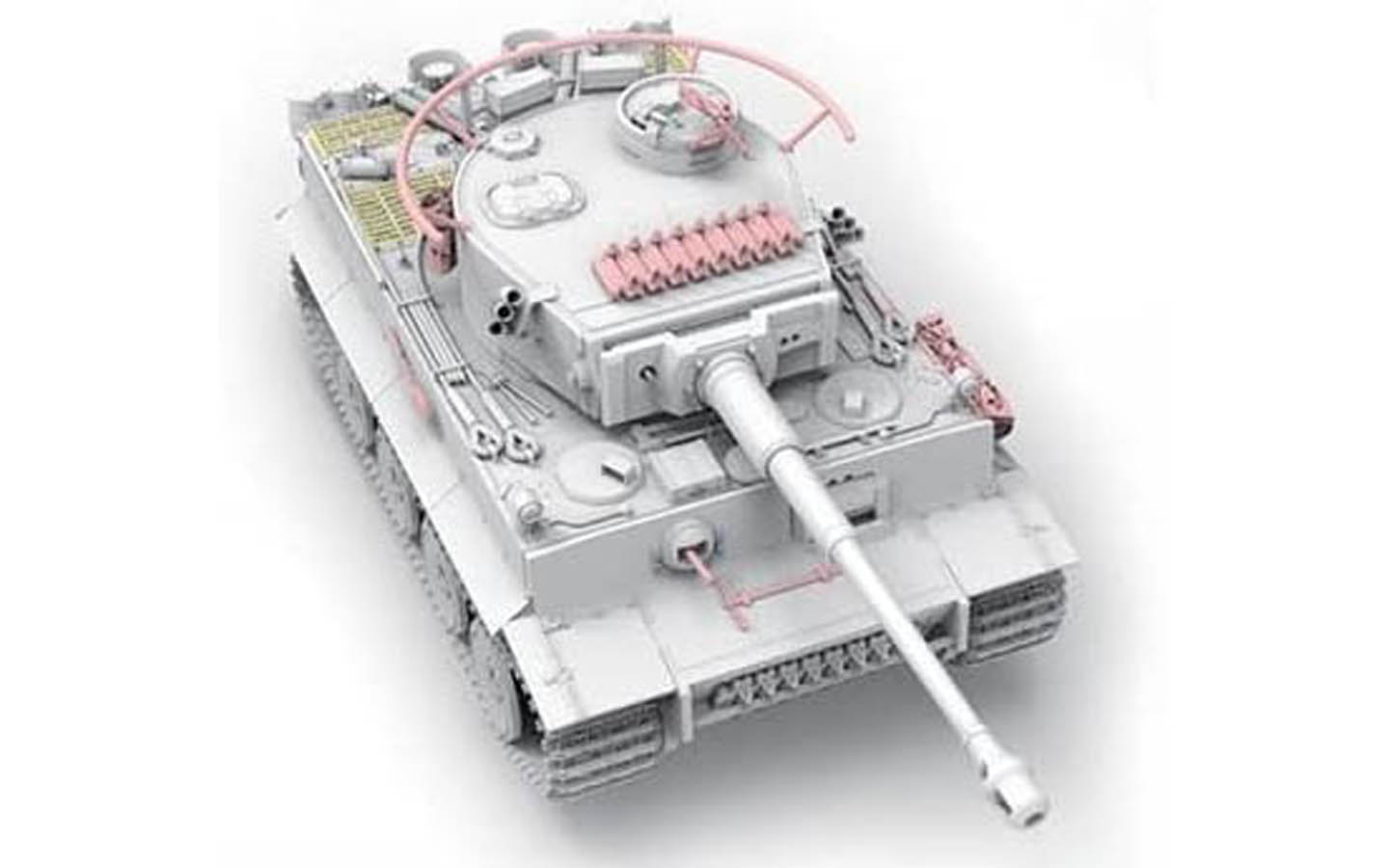 Imperial Japanese Army Tiger I with Resin Commander Figure - Border ...