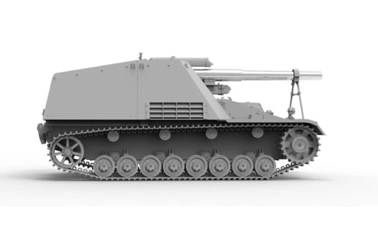 15cm s.FH 18/1 Hummel Sd. Kfz. 165, Early Production - Border BT032 ...