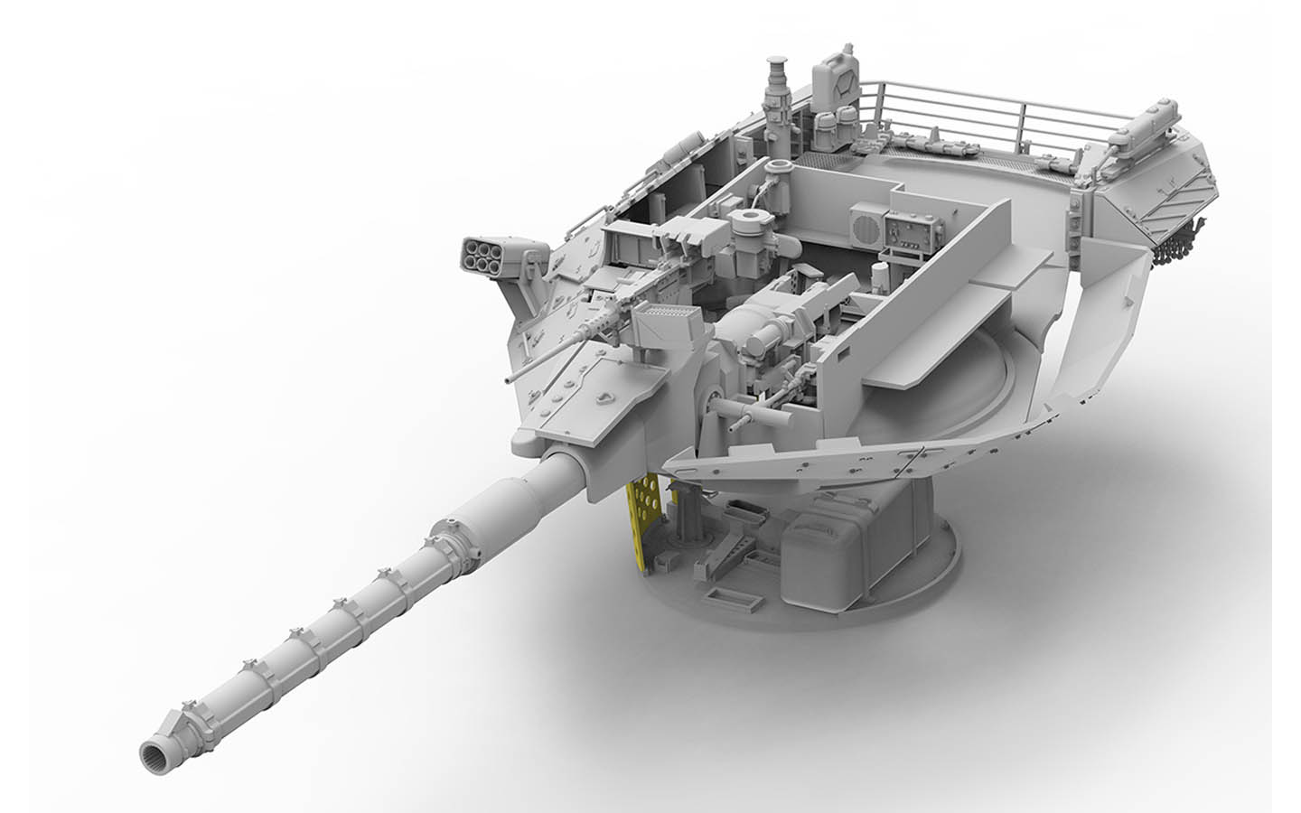 Isreal Merkava MK.2D with Full Interior & Workable Tracks - Border ...