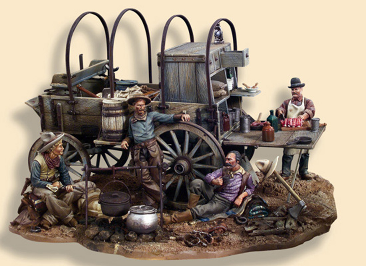 Chuck Wagon 1880's - Andrea S4-S11 | kingshobby.com