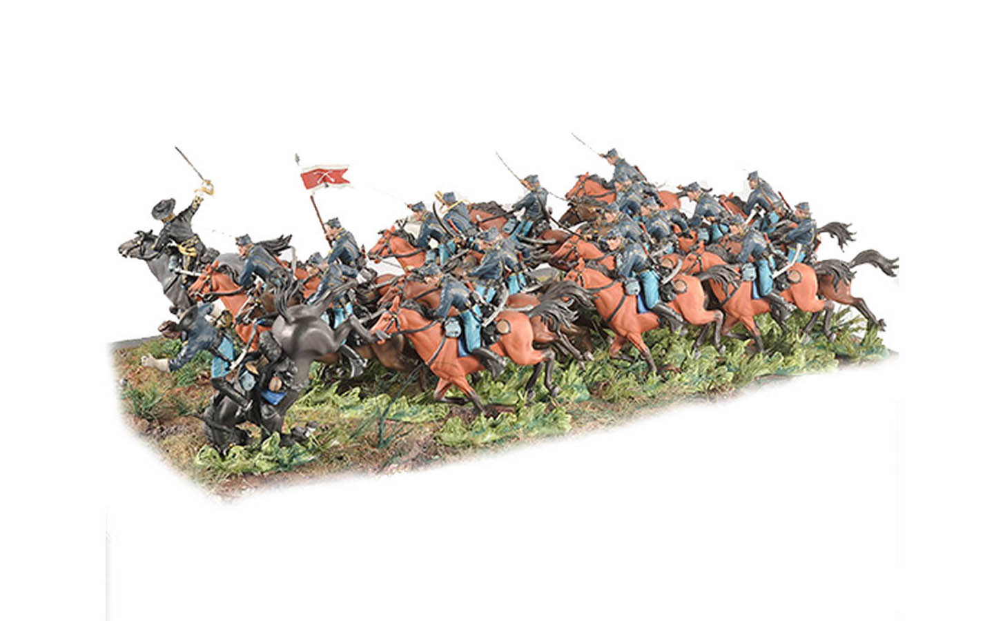 Custer At Gettysburg - Andrea DIORAMA-BH8-1 | kingshobby.com