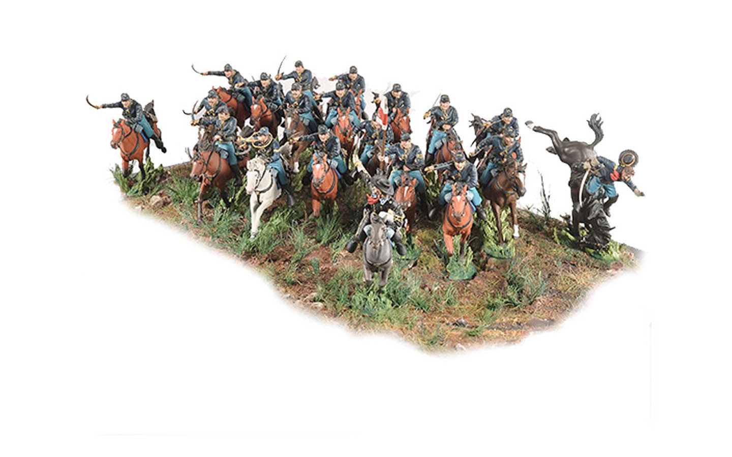 Custer At Gettysburg - Andrea DIORAMA-BH8-1 | kingshobby.com