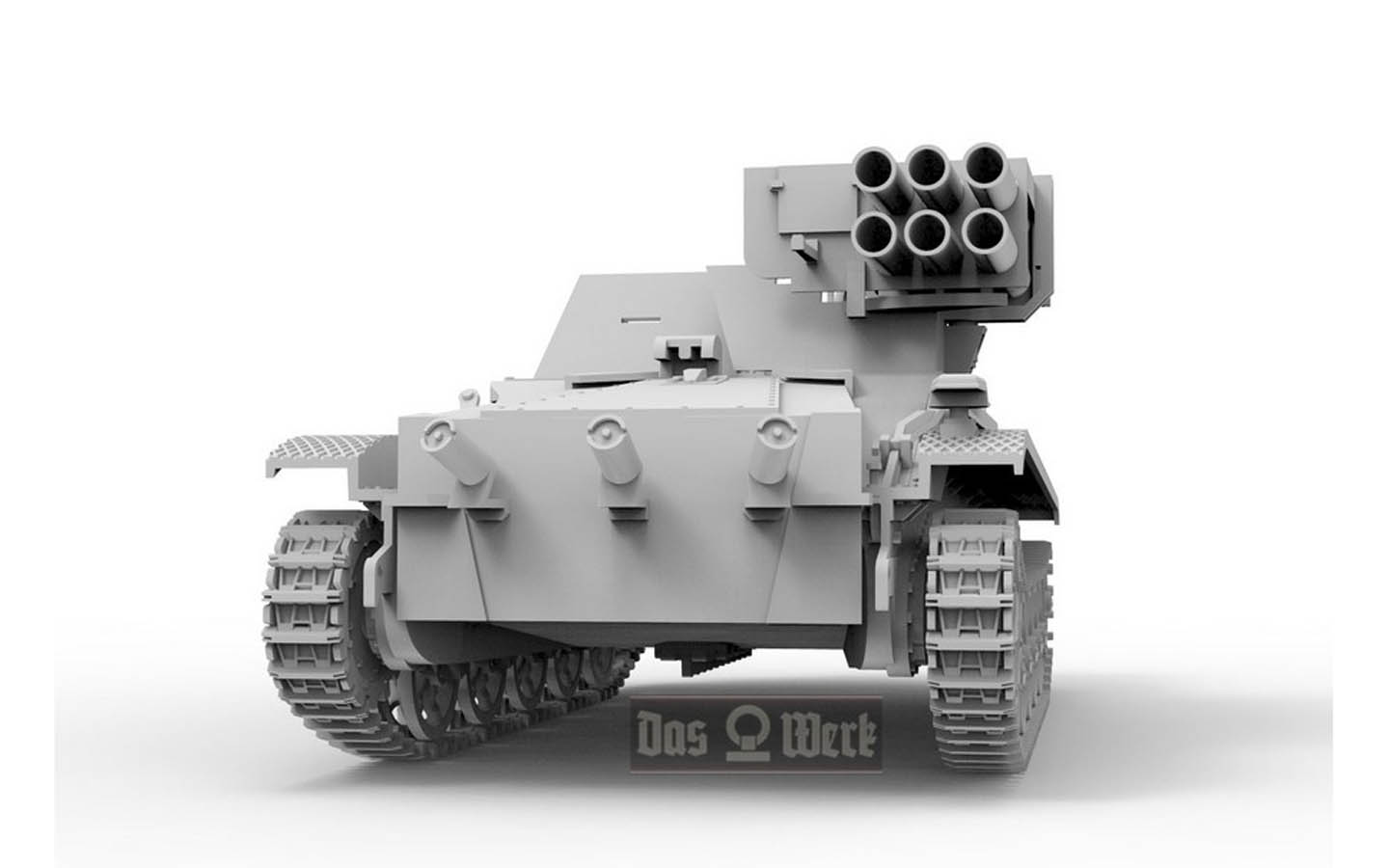 Borgward IV Panzerjager Wanze - Das Werk DW35008 | kingshobby.com