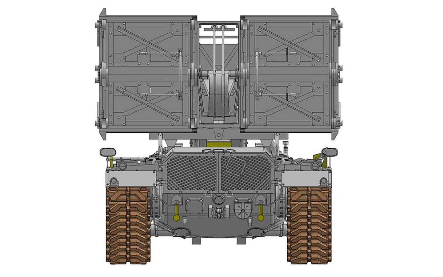 Brückenlegepanzer M48 A2 AVLB, Armored Vehicle Launched Bridge - Das ...