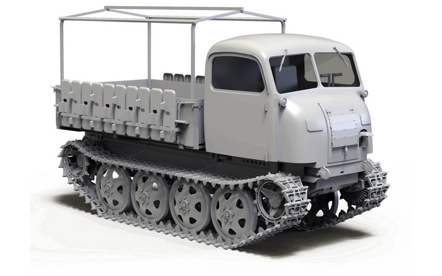 Raupenschlepper Ost, RSO/01 Type 470 - Das Werk DW35026 | kingshobby.com