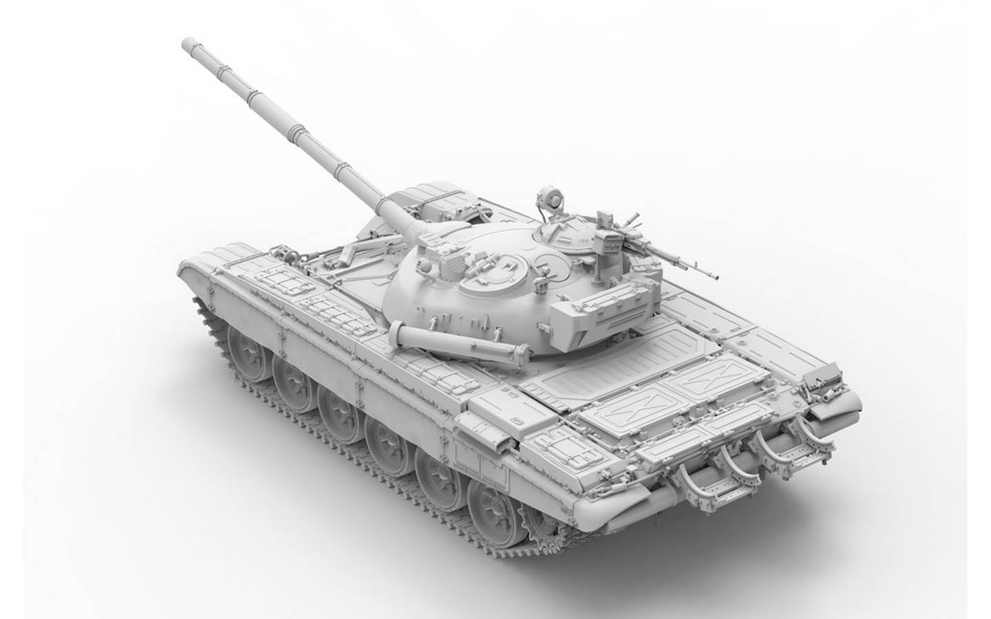 Medium Tank T-72M, T-72M / ÜV-1 / ÜV-2 - Das Werk DW35032 | kingshobby.com