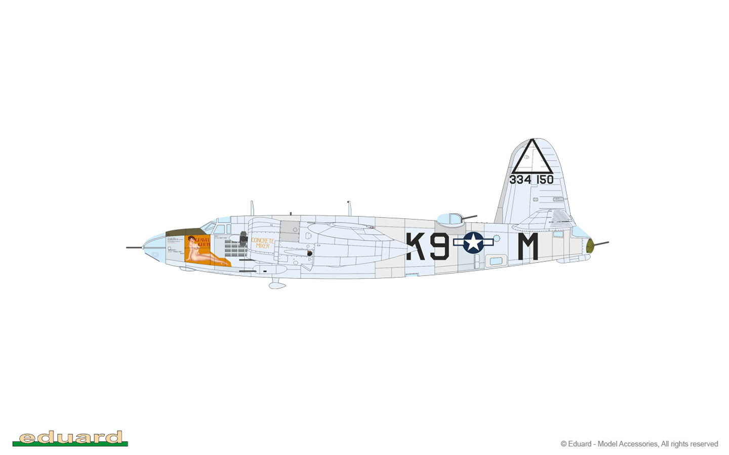 B-26F/G Marauder, Limited edition - Eduard 2146 | kingshobby.com