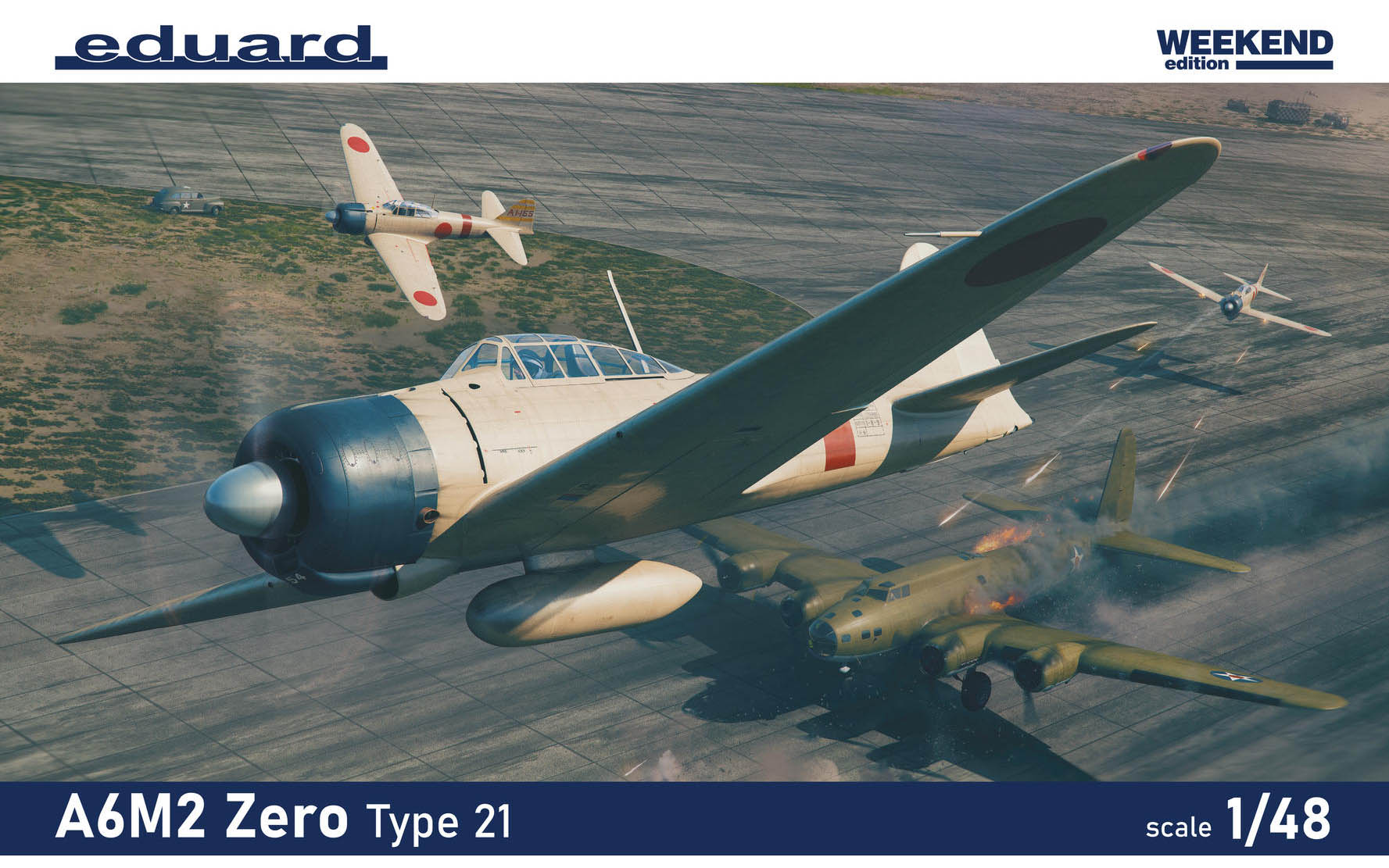 A6M2 Zero Type 21, Weekend edition - Eduard 84189 | kingshobby.com