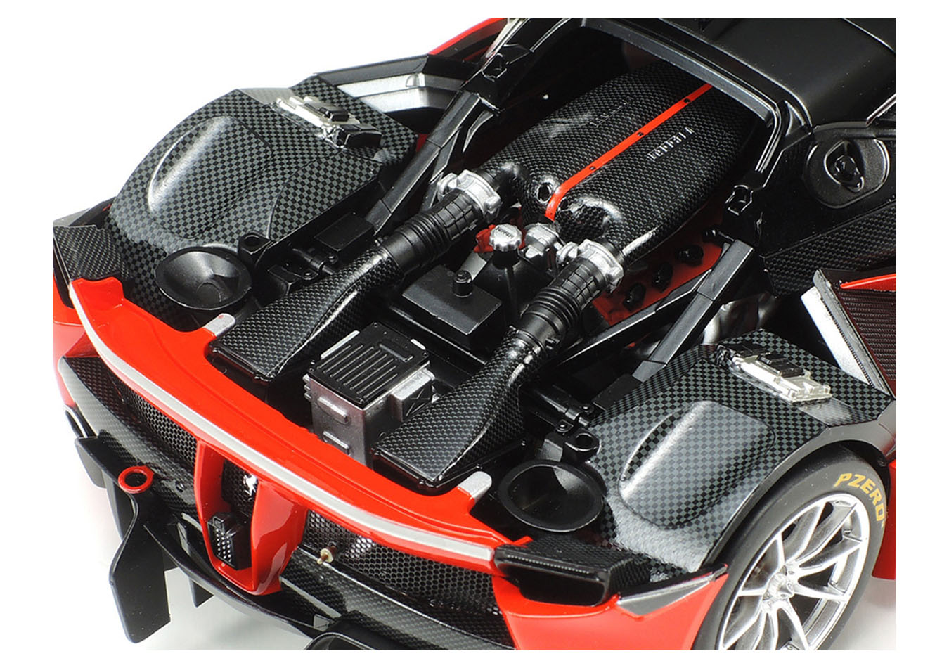 FXX K Carbon Pattern Decal Set - Tamiya 12669 | kingshobby.com