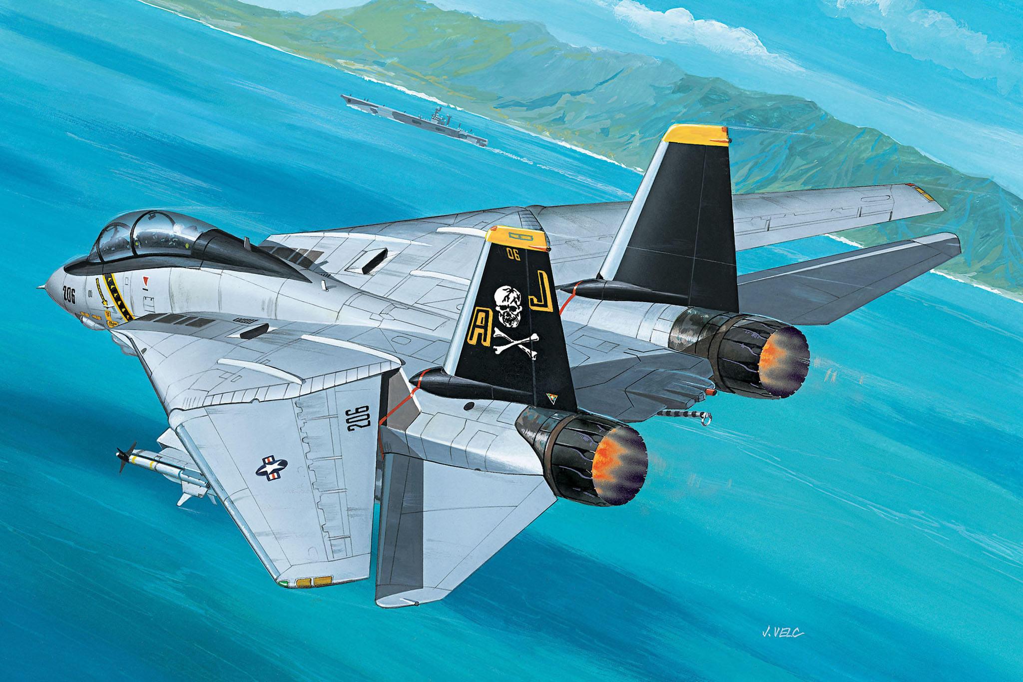 F-14A Tomcat - US Navy - Revell 04021 | kingshobby.com