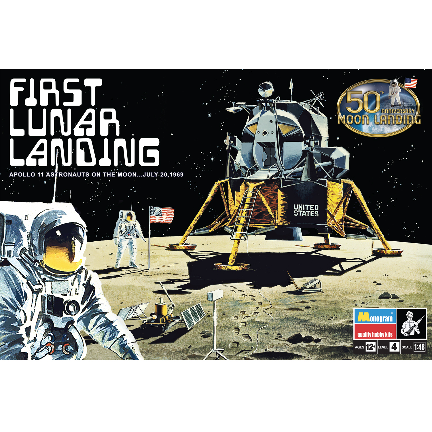 First Lunar Landing - Revell 5094 | kingshobby.com