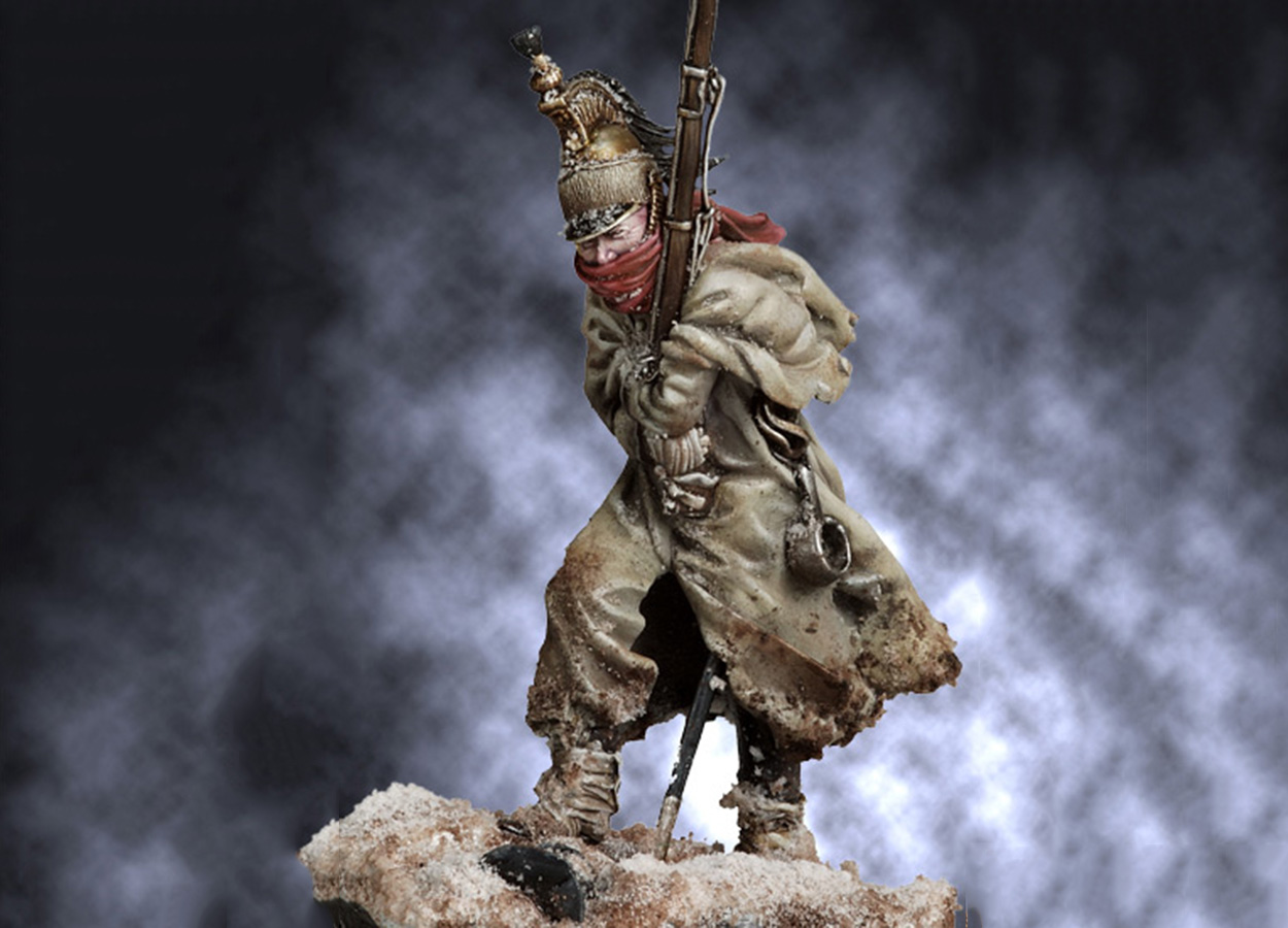 French Dragon with Capote, 1812 - Andrea S7-F33 | kingshobby.com