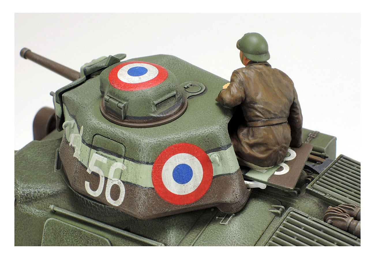 French Medium Tank Somua S35 - Tamiya 35344 | kingshobby.com