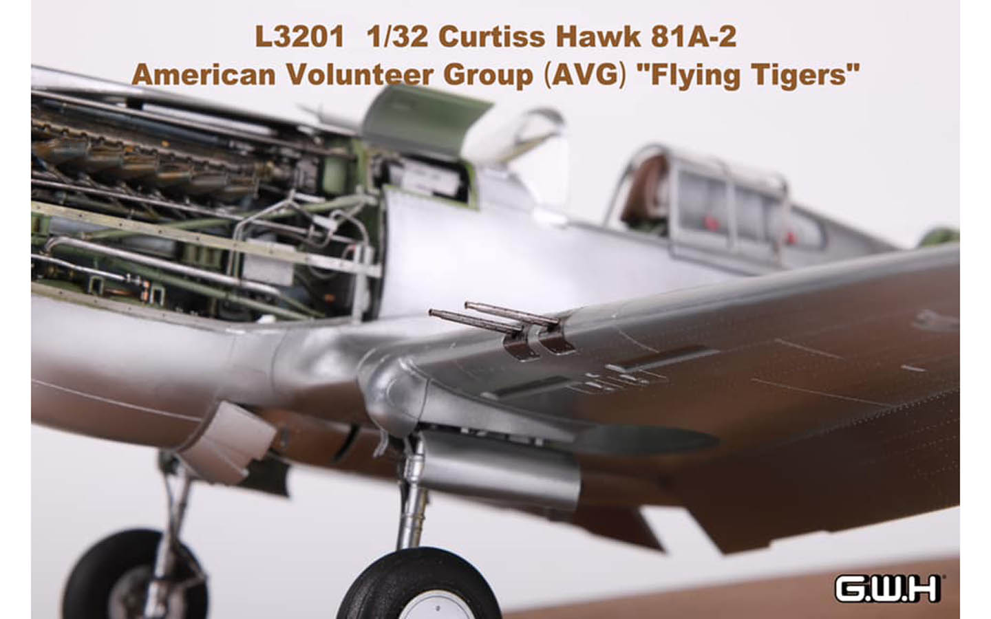 Curtis Hawk 81-A2 - Flying Tigers (P-40B Tomahawk) - GWH L3201 ...