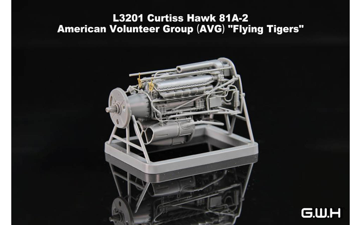 Curtis Hawk 81-A2 - Flying Tigers (P-40B Tomahawk) - GWH L3201 ...