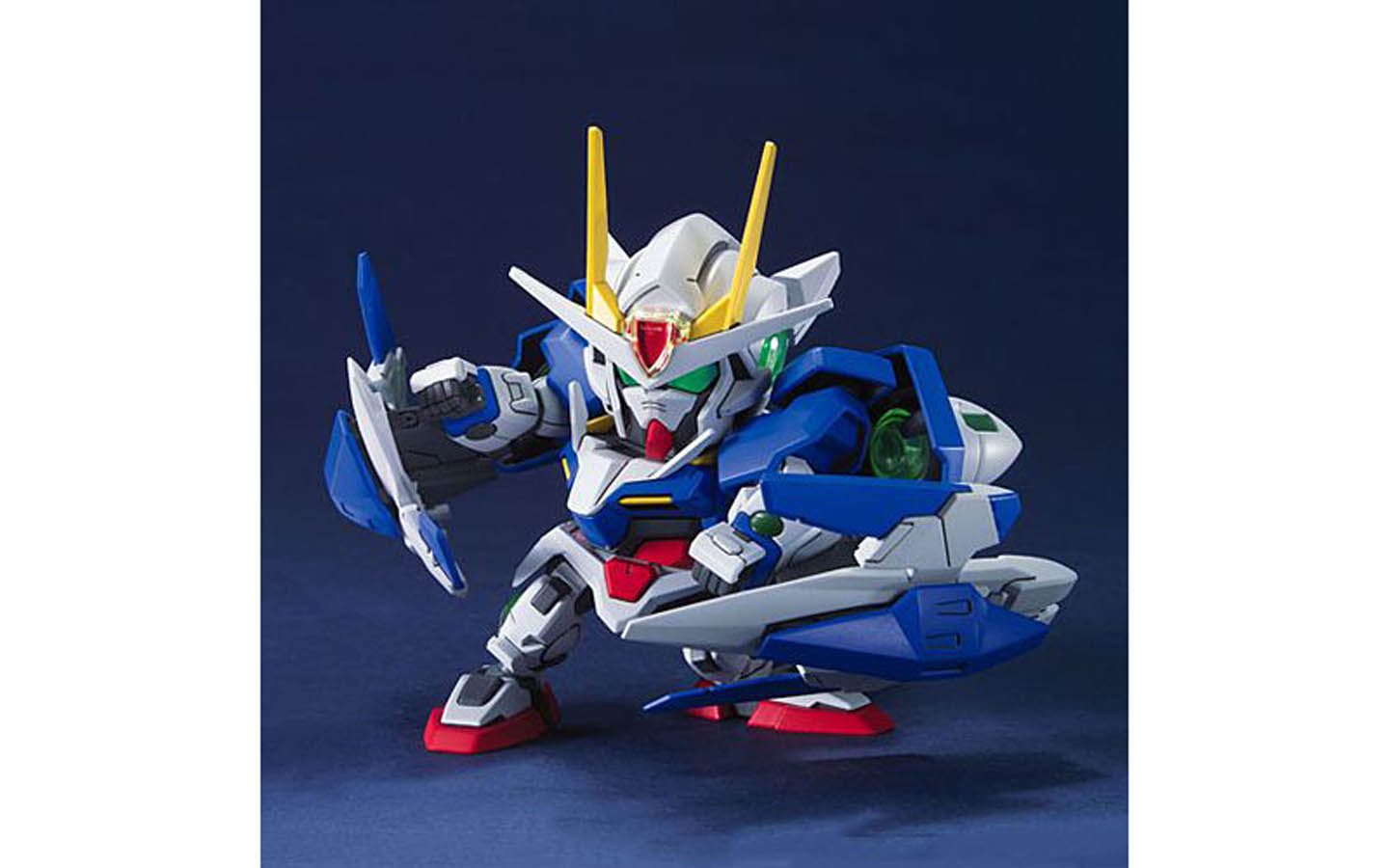 SD Gundam BB Senshi 00 Raiser - 00 Gundam + 0 Raiser - 5057596 - Bandai ...