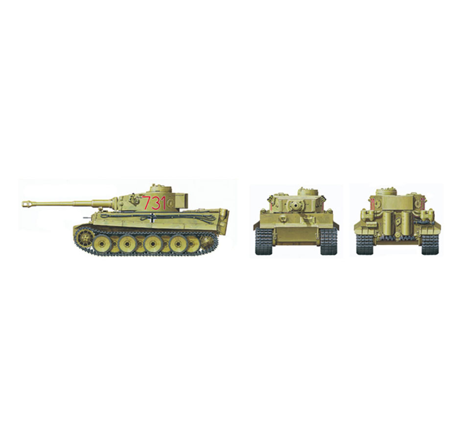 German Tiger I Initial Production - Tamiya 32529 | kingshobby.com