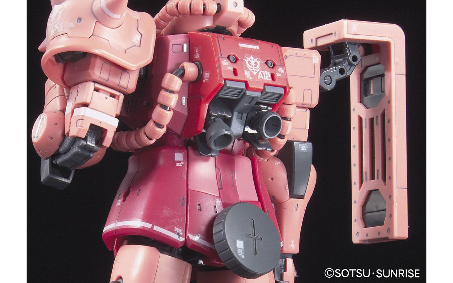 Real Grade MS-06S Zaku II - Principality of Zeon Char Aznable's Custom ...
