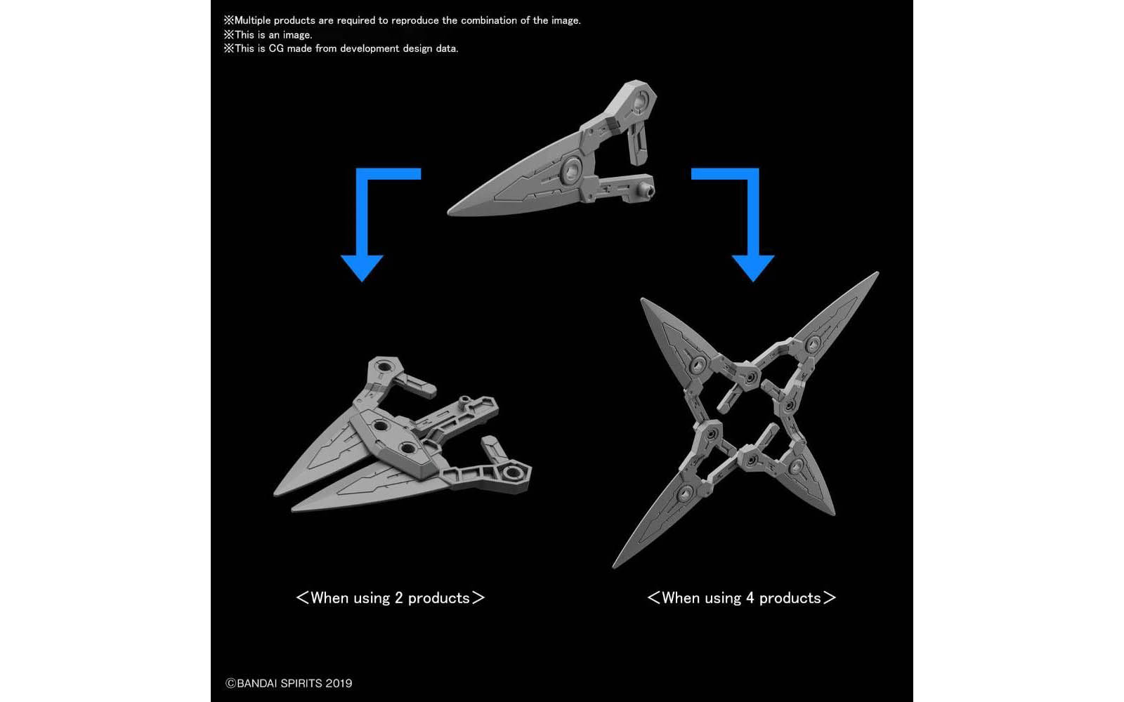 30MM / 30Minutes Missions Option Weapon 1 For Rabiot - 5060457 - Bandai ...