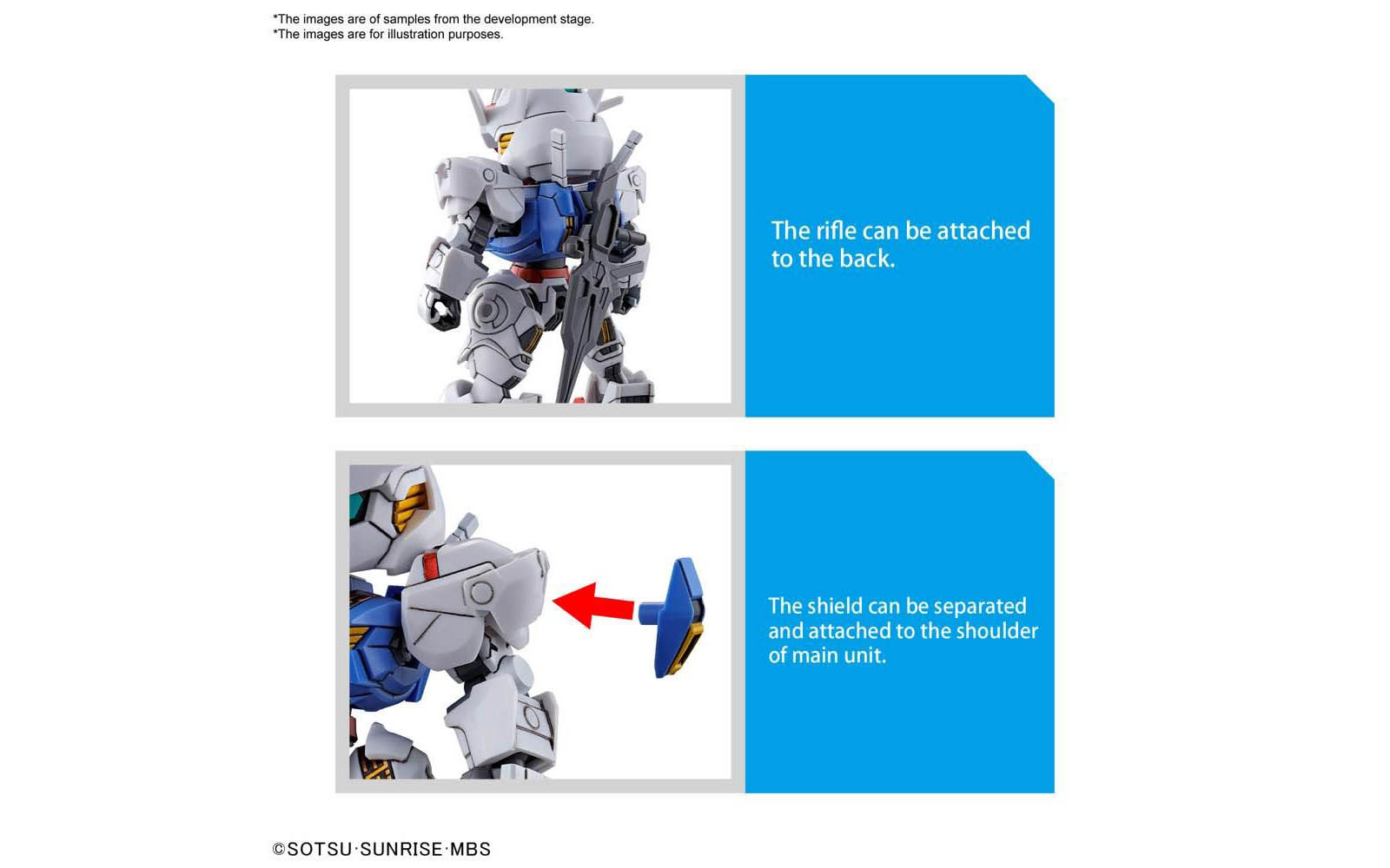 SD EX Standard XVX-016 Gundam Aerial, 5063031 - Bandai 2637836 | kingshobby.com