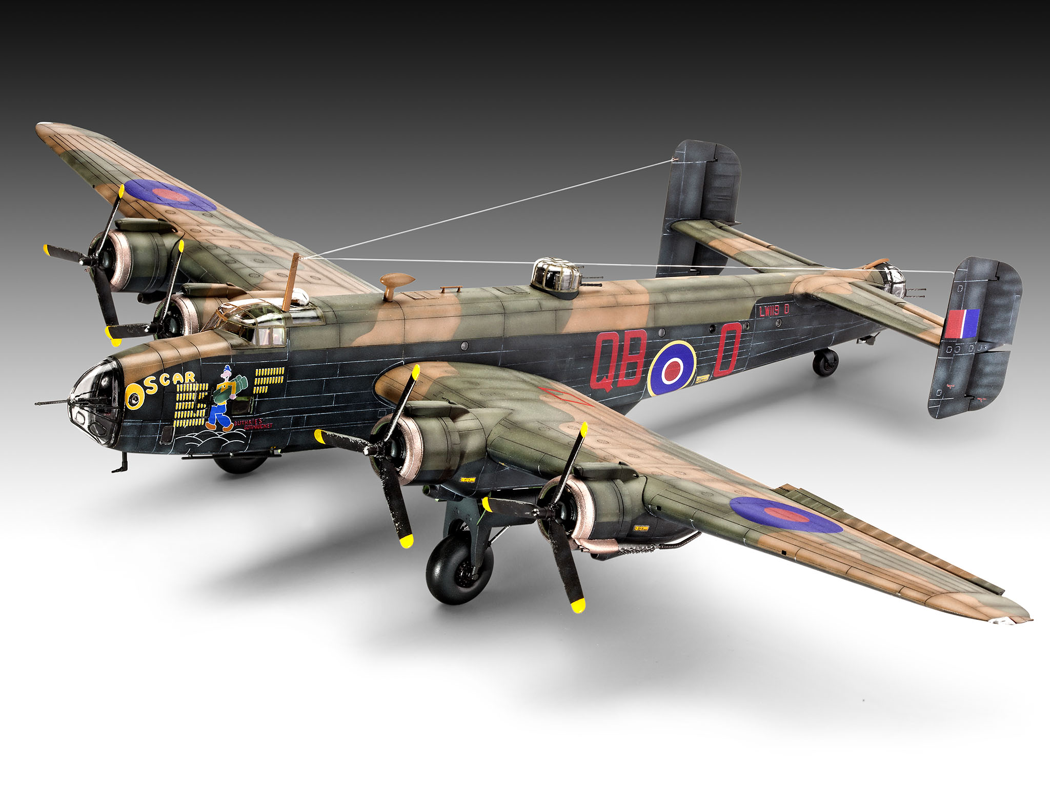 RAF Handley Page Halifax B Mk.III - Revell 04936 | kingshobby.com
