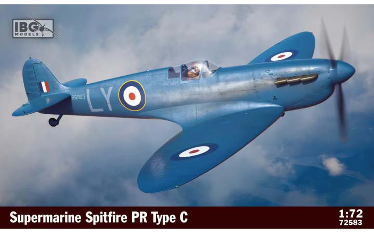 Supermarine Spitfire PR Type C - IBG 72583 | kingshobby.com