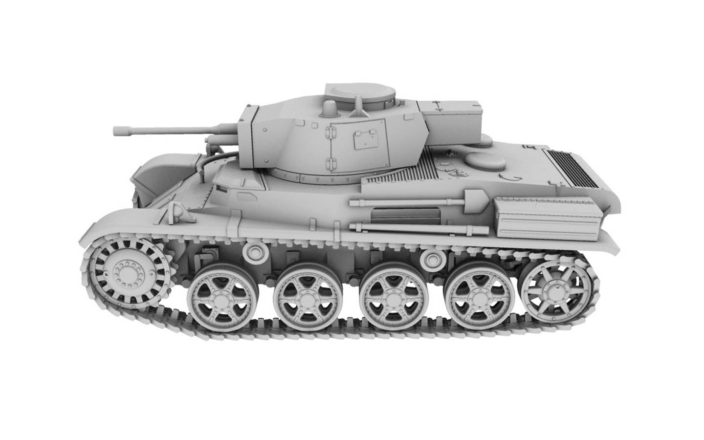 Toldi IIa - Hungarian Light Tank - IBG 72029 | kingshobby.com
