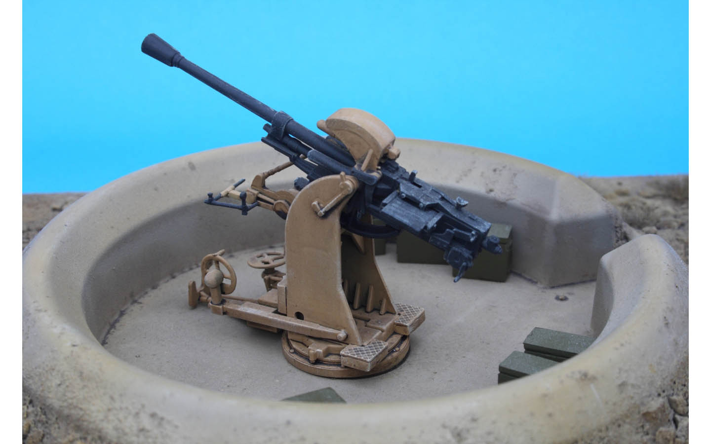 Breda 37/54 37mm Italian Anti-aircraft Gun - IBG 35009 | kingshobby.com