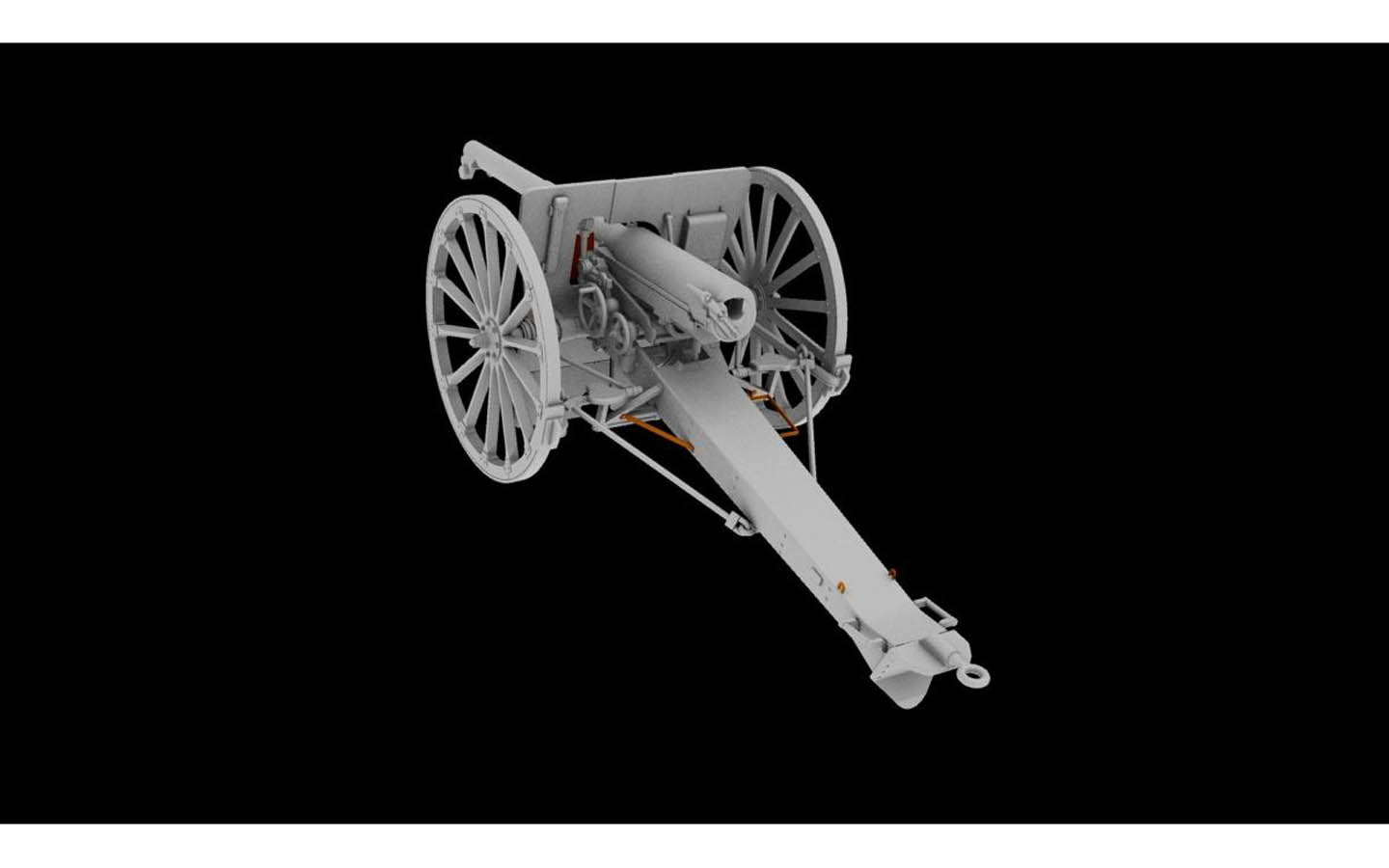 75mm French Field Gun Mle 1897 World War I - IBG 35067 | kingshobby.com