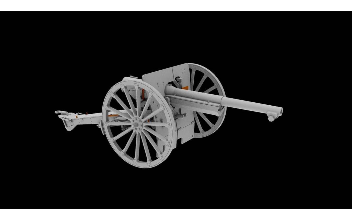 75mm French Field Gun Mle 1897 World War I - IBG 35067 | kingshobby.com