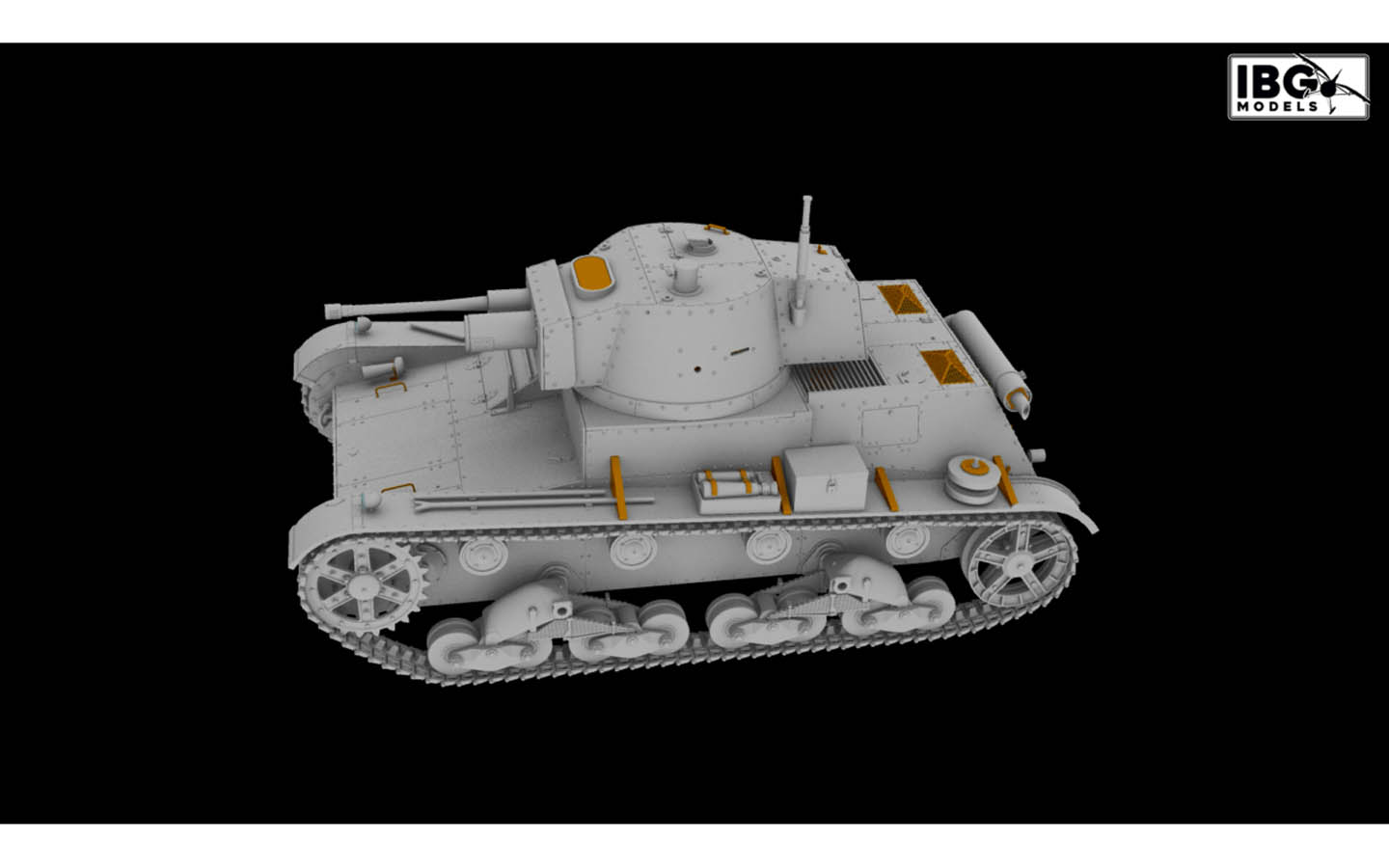 7TP Polish Tank - Single Turret - IBG 35069 | kingshobby.com