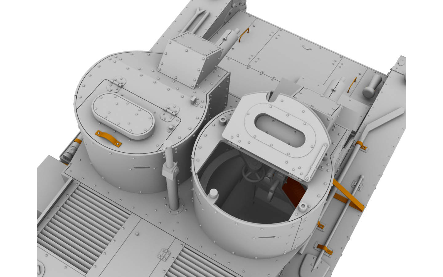 7TP Polish Tank - Twin Turret - Late production - IBG 35072 ...