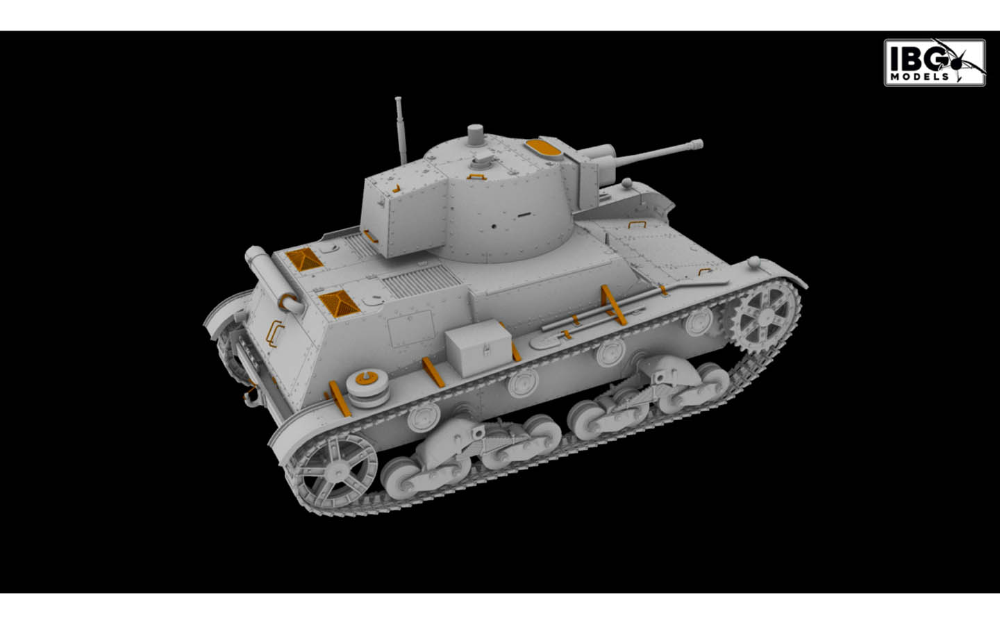 7TP Polish Tank - Single Turret - Limited Edition - IBG 35074L | kingshobby.com
