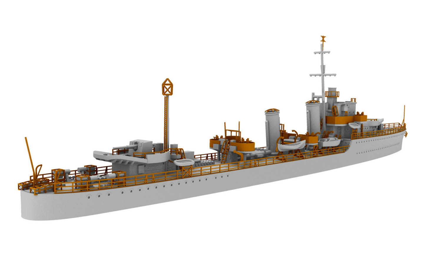 ORP Garland 1944 G-class destroyer - IBG 70007 | kingshobby.com