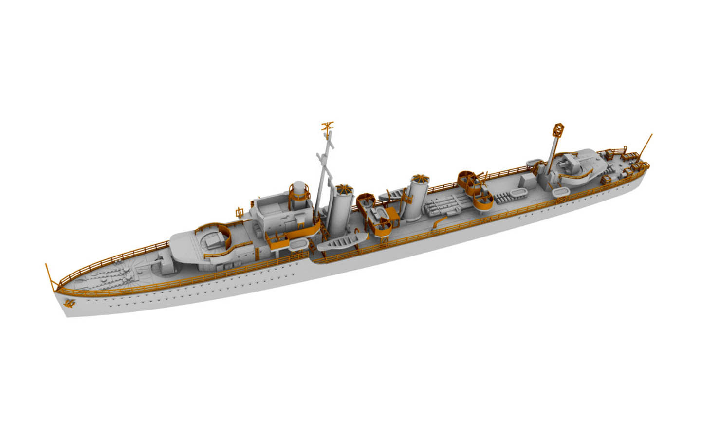 ORP Garland 1944 G-class destroyer - IBG 70007 | kingshobby.com