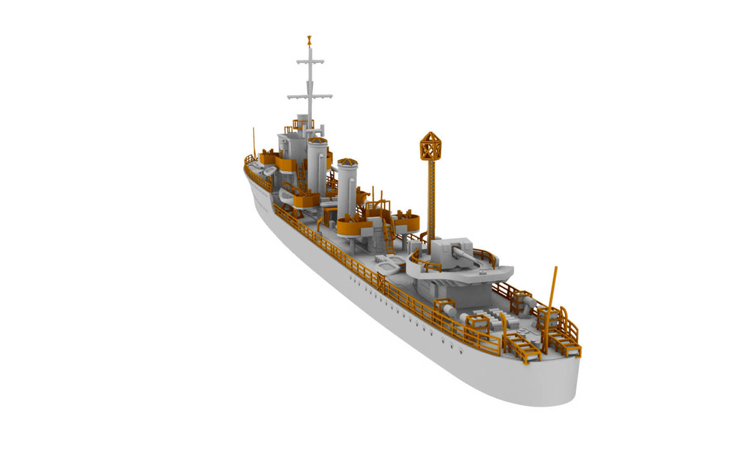 ORP Garland 1944 G-class destroyer - IBG 70007 | kingshobby.com