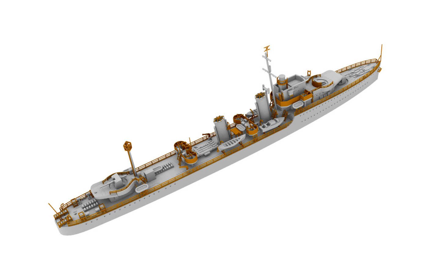 ORP Garland 1944 G-class destroyer - IBG 70007 | kingshobby.com