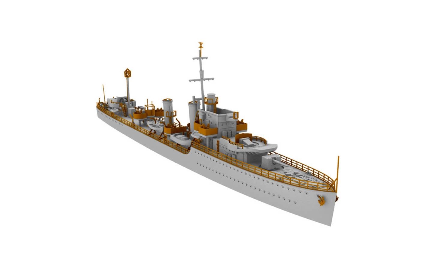 ORP Garland 1944 G-class destroyer - IBG 70007 | kingshobby.com